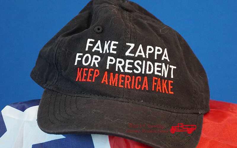 Official Fake Campaign Merch! – The Real Fake Zappa